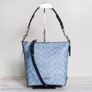 Coach | Bags | Nwt Coach Mini Abby Duffle In Signature Canvas | Poshmark